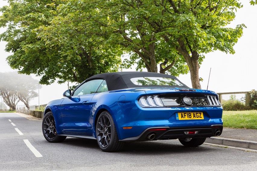 Used Ford Mustang Convertible (2015 - 2024) boot space & practicality