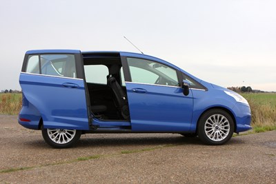 Used Ford B-MAX Estate (2012 - 2017) boot space & practicality