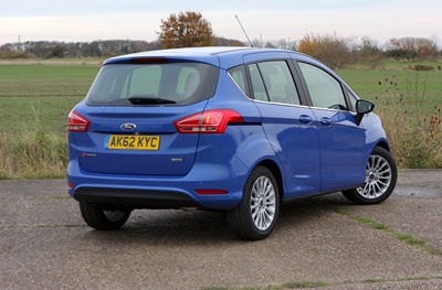 Used Ford B-MAX Estate (2012 - 2017) boot space & practicality