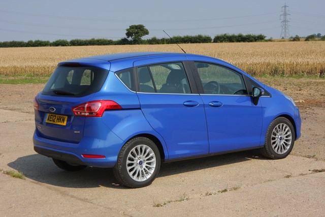 Used Ford B-MAX Estate (2012 - 2017) boot space & practicality