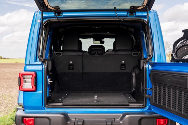 Jeep Wrangler (2026) boot space & practicality