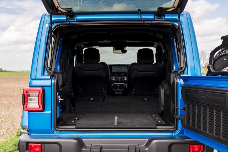 Jeep Wrangler (2026) boot space & practicality