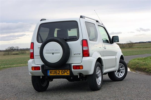 Suzuki Jimny 98 on 1.3 VVT SZ4 3d road test