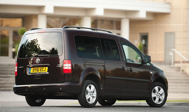 Used Volkswagen Caddy Maxi Life Estate (2010 - 2015) boot space ...