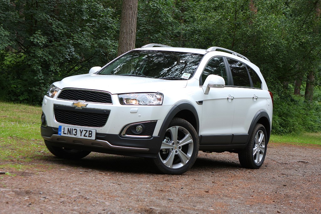 Used Chevrolet Captiva Estate (2007 - 2015) boot space & practicality