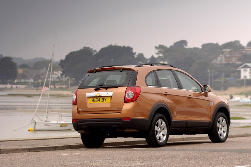 Used Chevrolet Captiva Estate (2007 - 2015) boot space & practicality