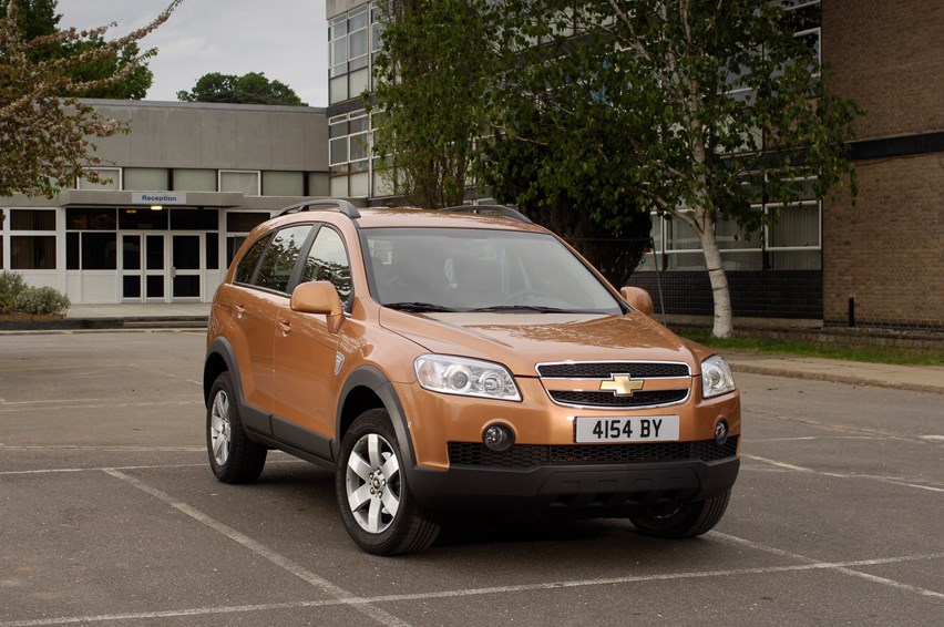 Used Chevrolet Captiva Estate (2007 - 2015) boot space & practicality