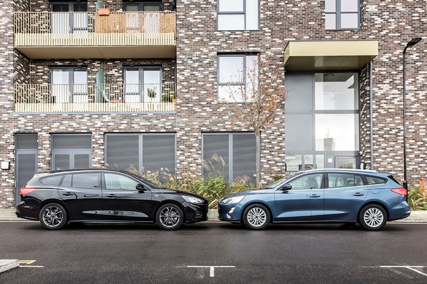 Ford Focus Estate (2025) boot space & practicality