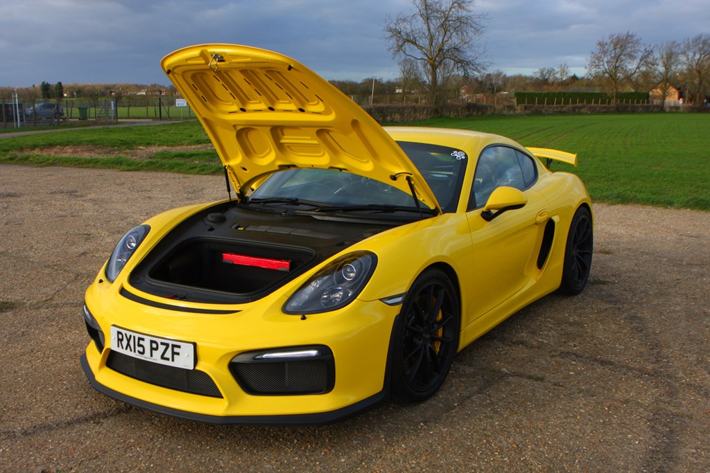 Used Porsche Cayman Coupe (2013 - 2016) boot space & practicality