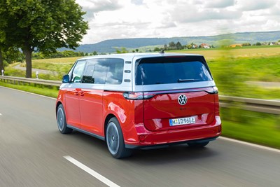 Volkswagen ID. Buzz (2025) boot space & practicality