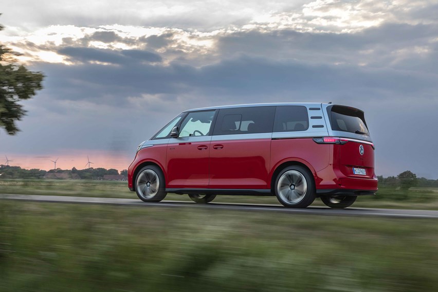 Volkswagen ID. Buzz (2025) boot space & practicality