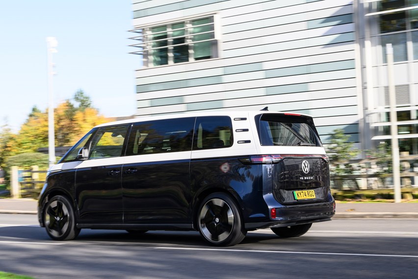 Volkswagen ID. Buzz (2025) boot space & practicality