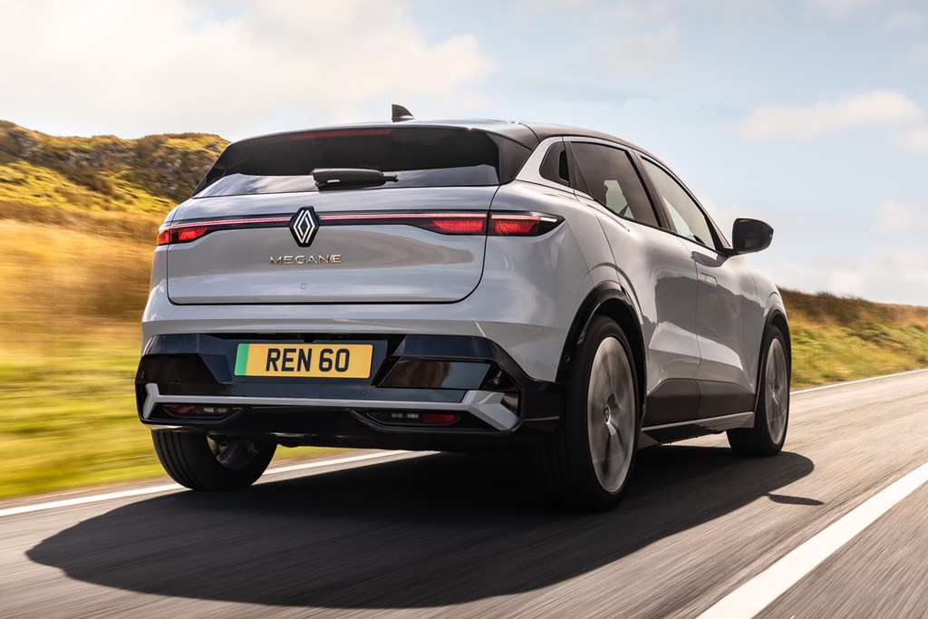 Renault Megane E-Tech (2026) boot space & practicality