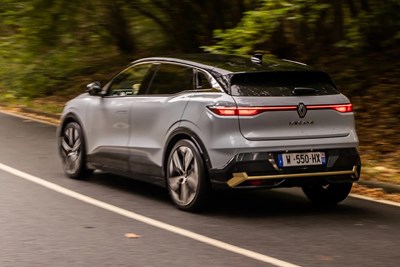 Renault Megane E-Tech (2026) boot space & practicality