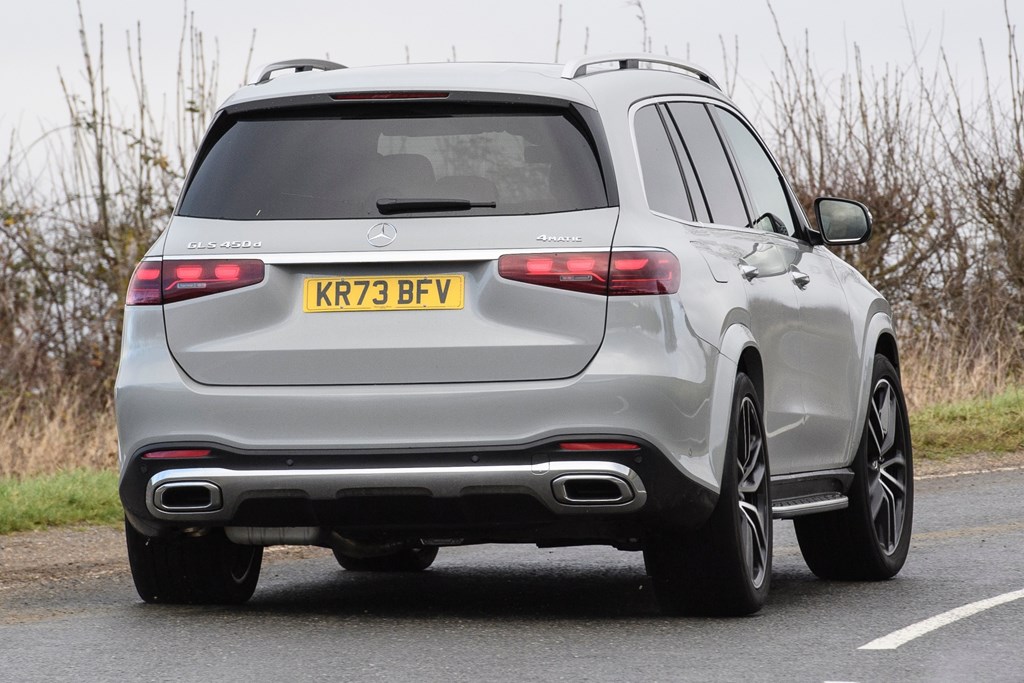 Mercedes-Benz GLS (2025) boot space & practicality