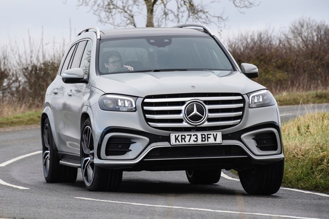 Mercedes-Benz GLS (2025) boot space & practicality