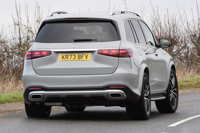 Mercedes-Benz GLS (2025) boot space & practicality