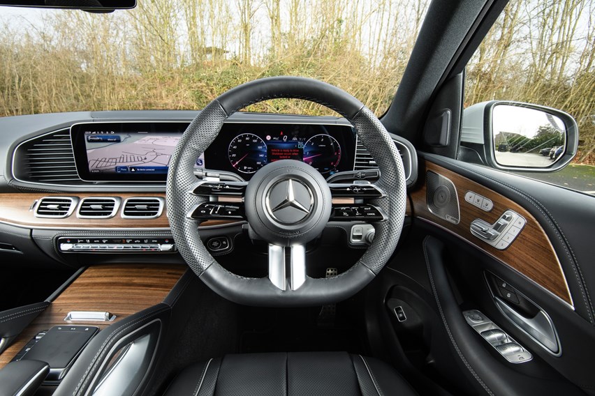 Mercedes-Benz GLS (2025) boot space & practicality