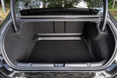 Mercedes-Benz EQE (2025) boot space & practicality