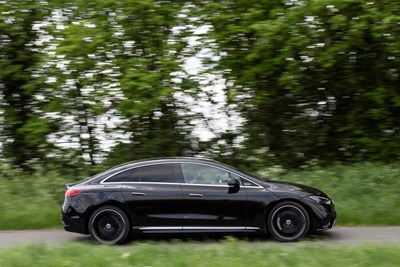 Mercedes-Benz EQE (2025) boot space & practicality