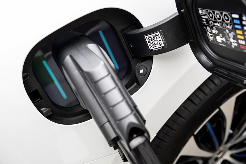 Mercedes-Benz EQE (2025) boot space & practicality