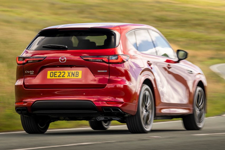Mazda CX-60 (2025) boot space & practicality