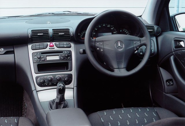 Used Mercedes-Benz C-Class Sports Coupe (2001 - 2008) interior