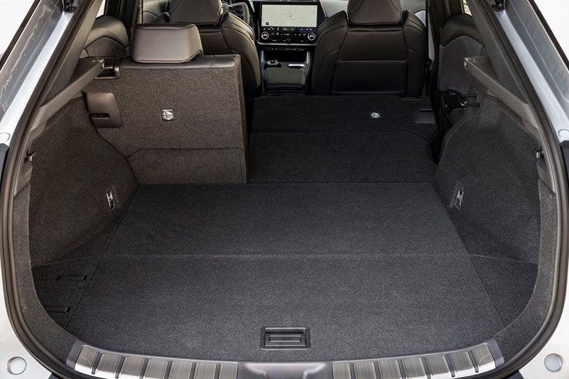 Lexus RZ (2025) boot space & practicality