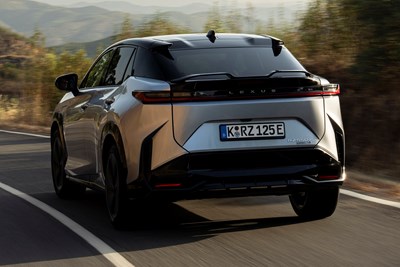 Lexus RZ (2025) boot space & practicality