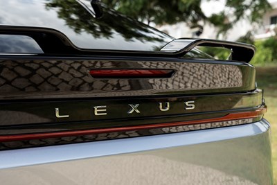 Lexus RZ (2025) boot space & practicality