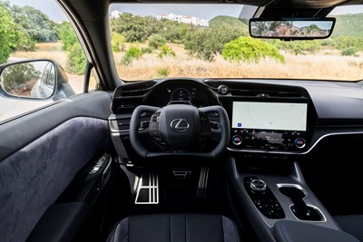 Lexus RZ (2026) boot space & practicality