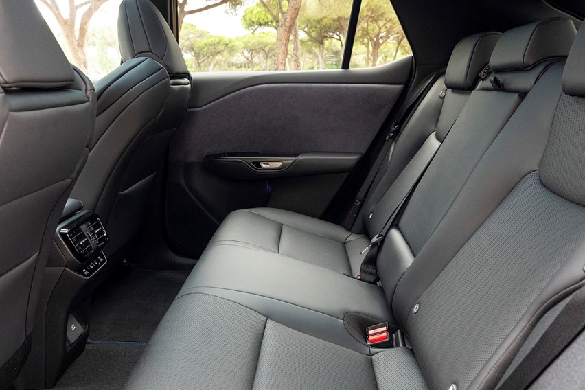 Lexus RZ (2026) boot space & practicality