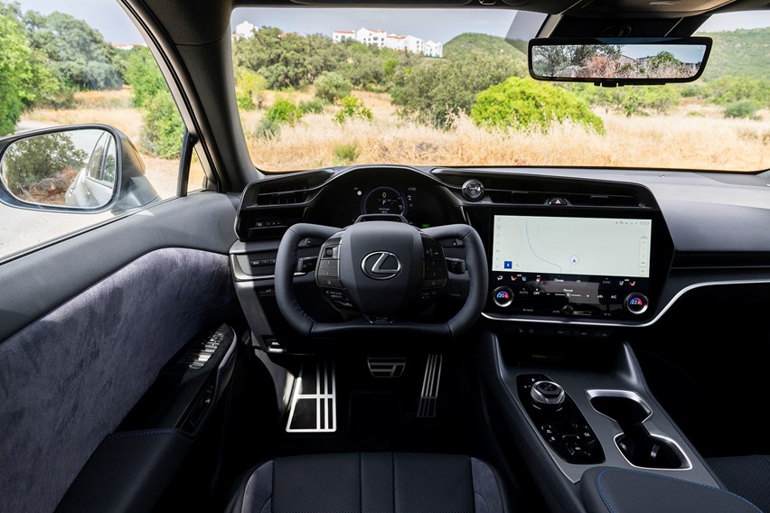 Lexus RZ (2026) boot space & practicality