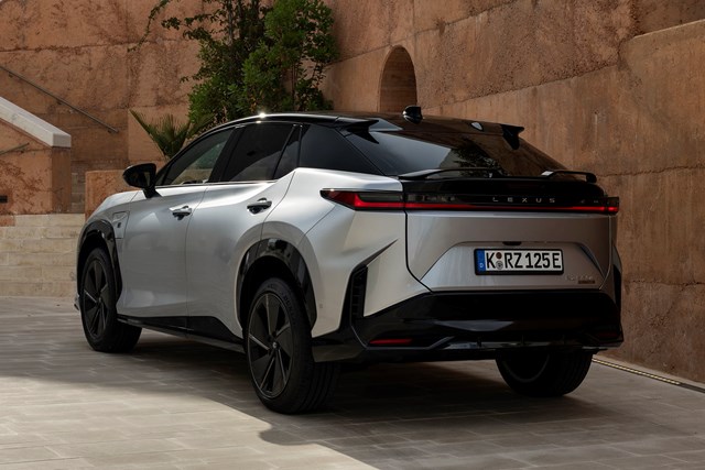 Lexus RZ (2026) boot space & practicality