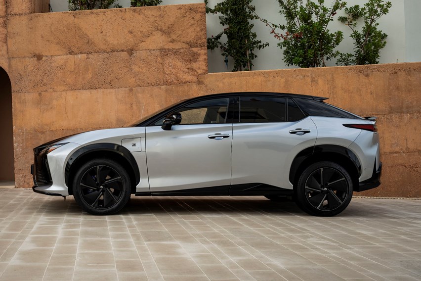 Lexus RZ (2025) boot space & practicality