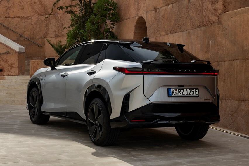 Lexus RZ (2026) boot space & practicality