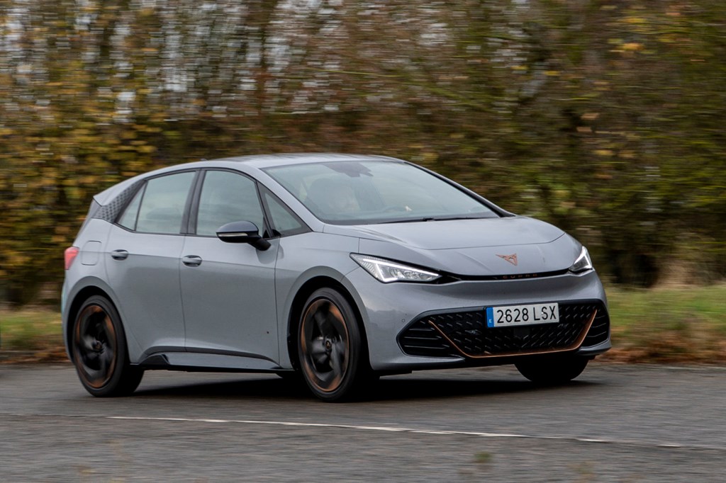 Cupra Born (2025) boot space & practicality