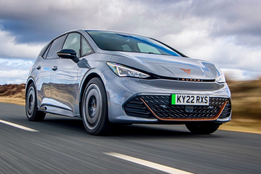 Cupra Born (2025) boot space & practicality