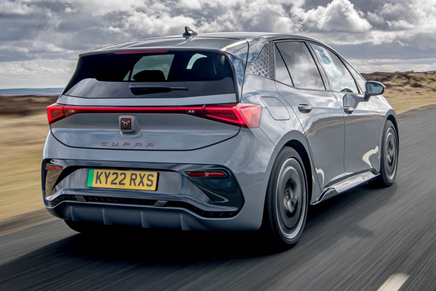 Cupra Born (2025) boot space & practicality