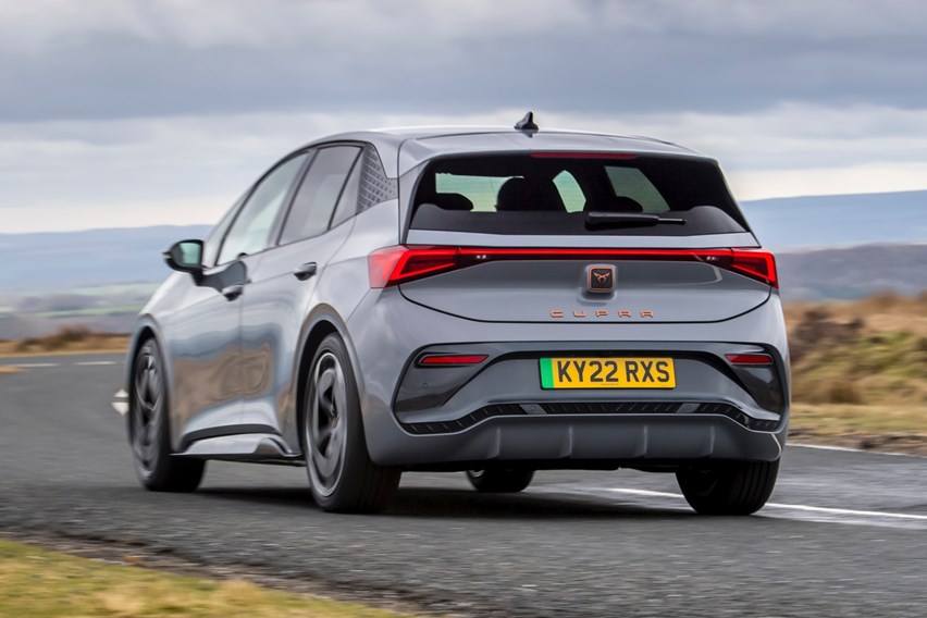 Cupra Born (2025) boot space & practicality