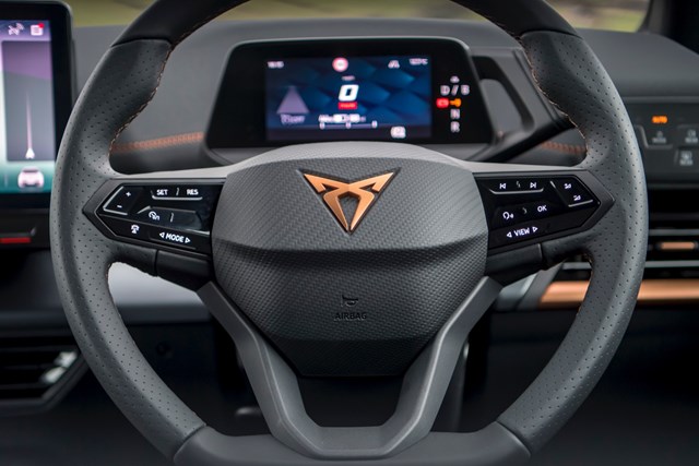 Cupra Born (2025) boot space & practicality