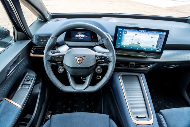 Cupra Born (2025) boot space & practicality