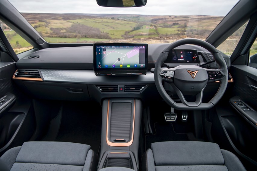 Cupra Born (2024) boot space & practicality