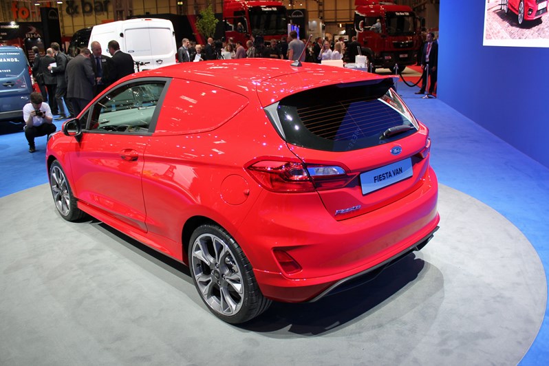 Ford launches all-new Fiesta Van at CV Show 2018