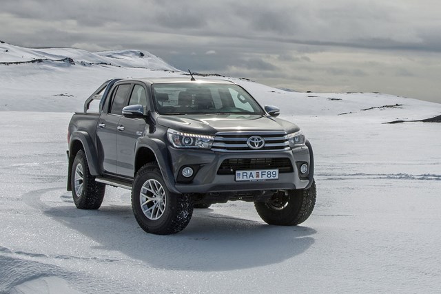 Toyota launches Hilux AT35 at CV Show 2018 – new Arctic Trucks built ...