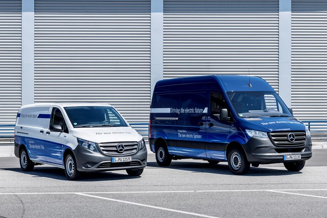 Mercedes announces three new electric vans and five-stage electric van ...