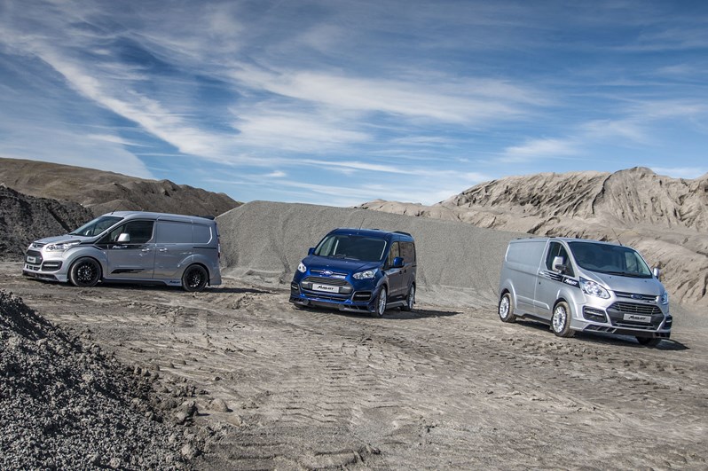 Ford Transit M-Sport vans and Ranger pickup renamed MS-RT