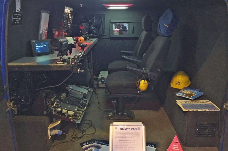 E-reg Ford Transit spy van sells for more than £10,000 at auction