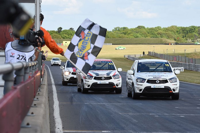 SsangYong Musso pickup goes racing