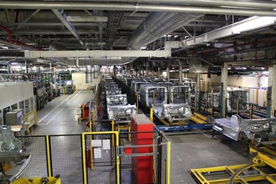 Inside Britain's only remaining van factory